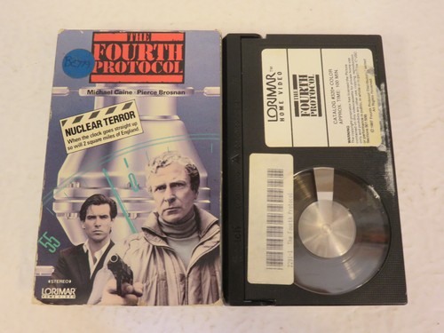 THE FOURTH PROTOCOL LORIMAR HOME VIDEO VINTAGE SHORT BOX BETA BETAMAX ...