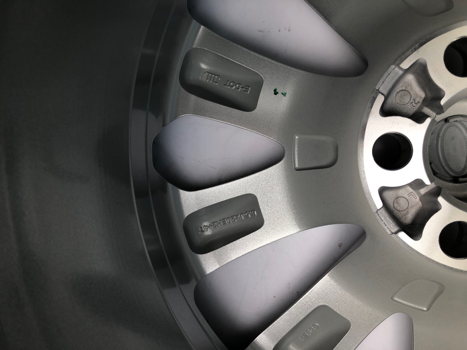 Genuine Range Rover 2013+ 5 Split Spoke Silver Sparkle Wheel 20" x 8 ...