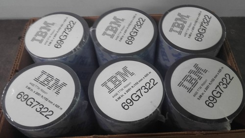 69G7322 FILM NOIR TRANSFERT THERMIQUE NEUF ORIGINAL IBM INFOPRINT 6700 ...