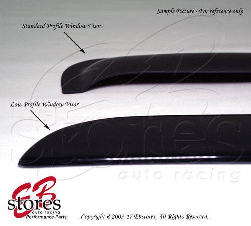 Out-Channel Slim Vent Shade Window Visors For Ford Transit 14-17 2014 ...