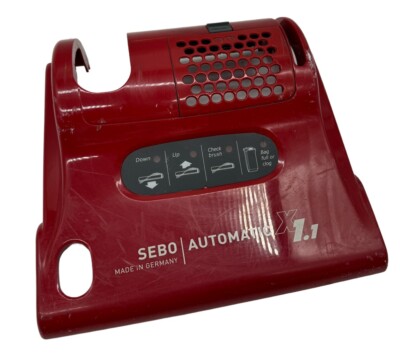 Sebo X1.1 Automatic Floor Head Top Cover Case Red Used | eBay UK