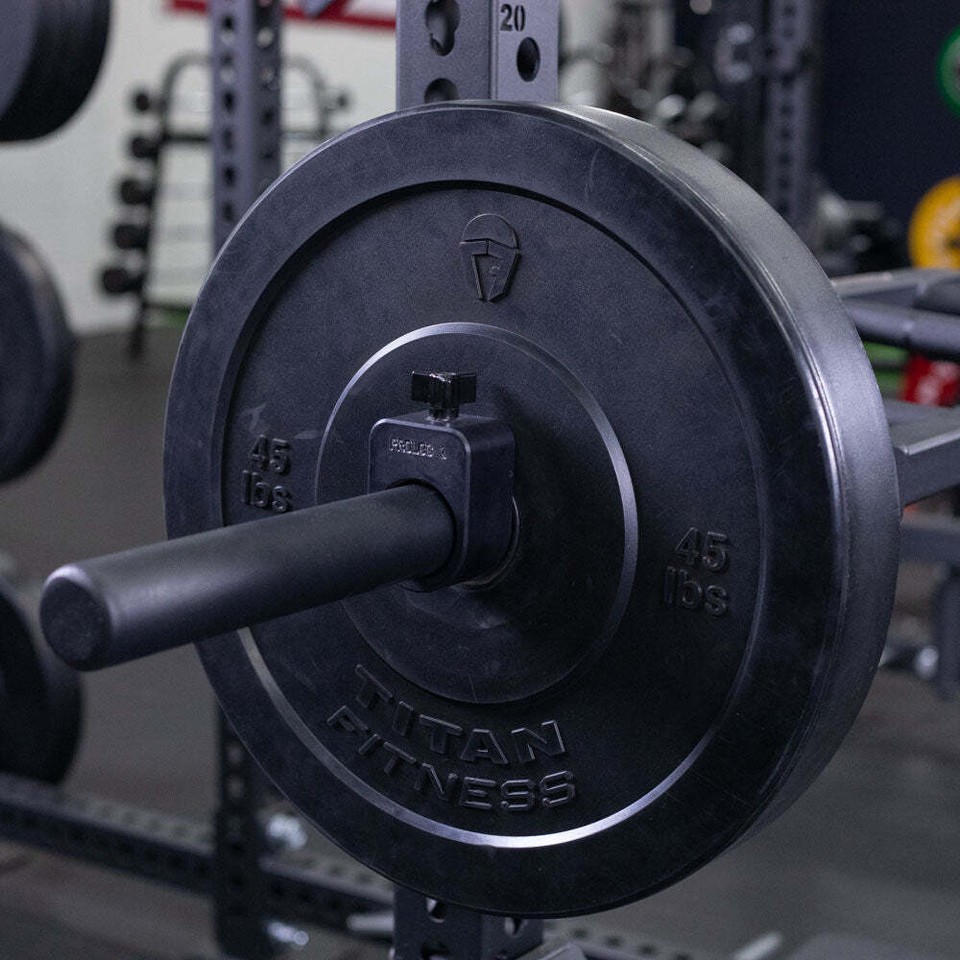 Titan Fitness Rackable Multi-Grip Camber Olympic Barbell, Rated 1,000 ...