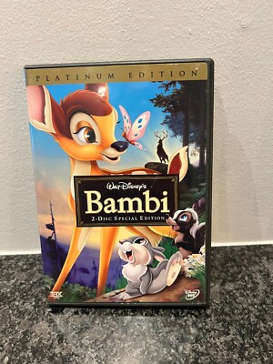 Bambi (DVD, 2005, 2-Disc Set, Special Edition/Platinum Edition ...