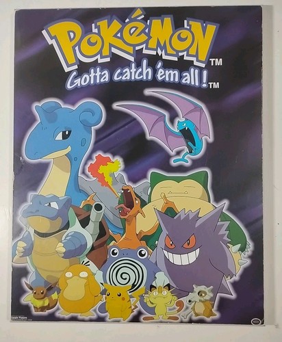 Vintage Base 151 Pokemon Nintendo 1999 Wall Plack 7" x 9" (Poster ...
