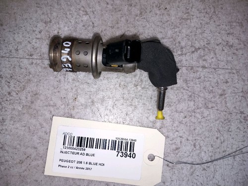 INJECTEUR ADBLUE Peugeot 208 Phase 2 1.6 BLUE HDI 75ch 2017 9802763880 ...