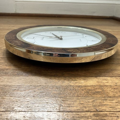 Vintage Sunbeam Faux Wood Plastic Wall Clock Model 882-2272 | eBay