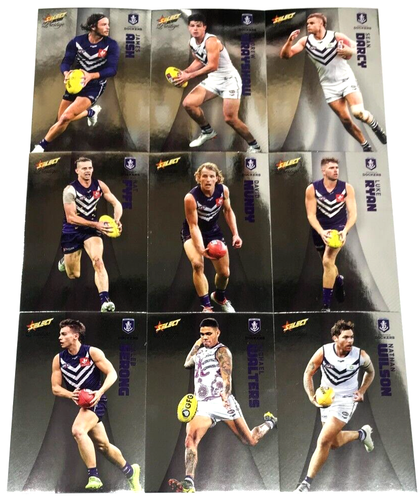 2022 SELECT AFL FOOTY STARS PRESTIGE TRADING CARD BASE TEAM SET(9 ...