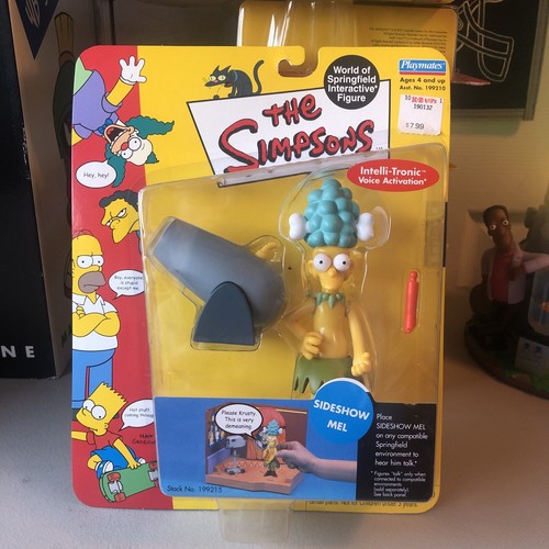 THE SIMPSONS World of Springfield Interactive Figure SIDESHOW MEL ...