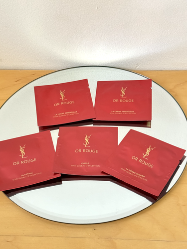 YSL "OR ROUGE" skincare sample set (5piece) 1ml x5 | eBay