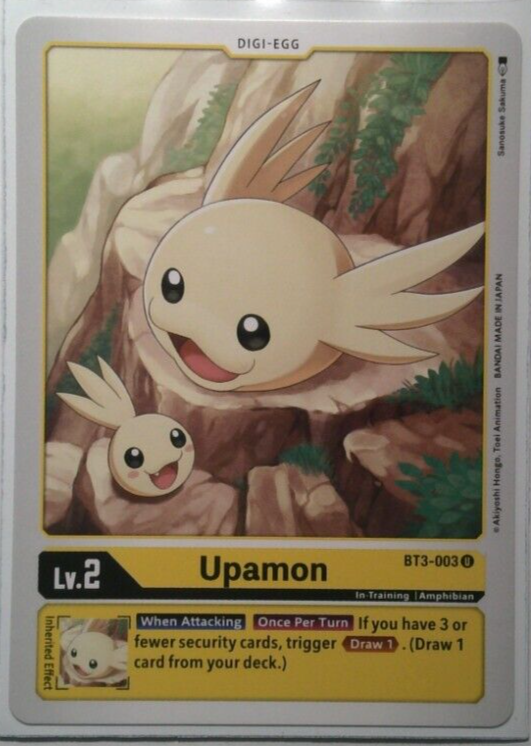 Digimon CCG - Upamon *BT3-003 U* | eBay