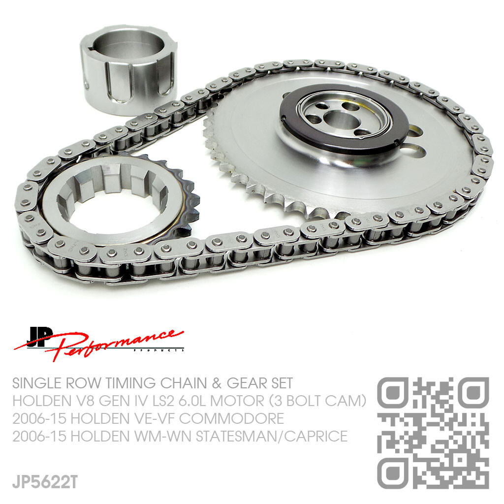 JP SINGLE ROW ROLLER TIMING CHAIN KIT V8 GEN IV LS2 [HOLDEN VE-VF ...