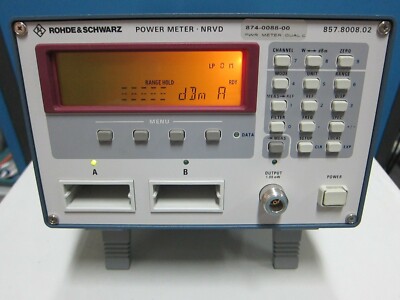 Rohde & Schwarz (R&S) NRVD Dual Channel Power Meter | eBay