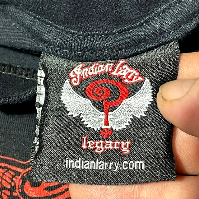Vintage Indian Larry Shirt 2007 4th Annual Grease Monkey Block Party ...