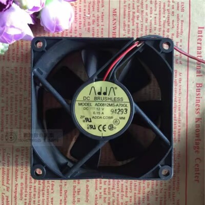ADDA AD0812MS-A70GL 8025 DC12V 0.15A 2-Wire Silent Case Cooling Fan | eBay