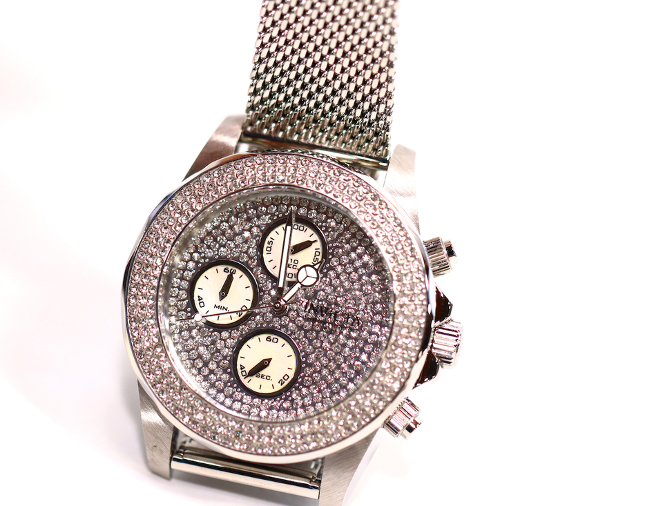 INVICTA Pro Diver Lady 40mm Stainless Steel Steel White+Silver dial ...