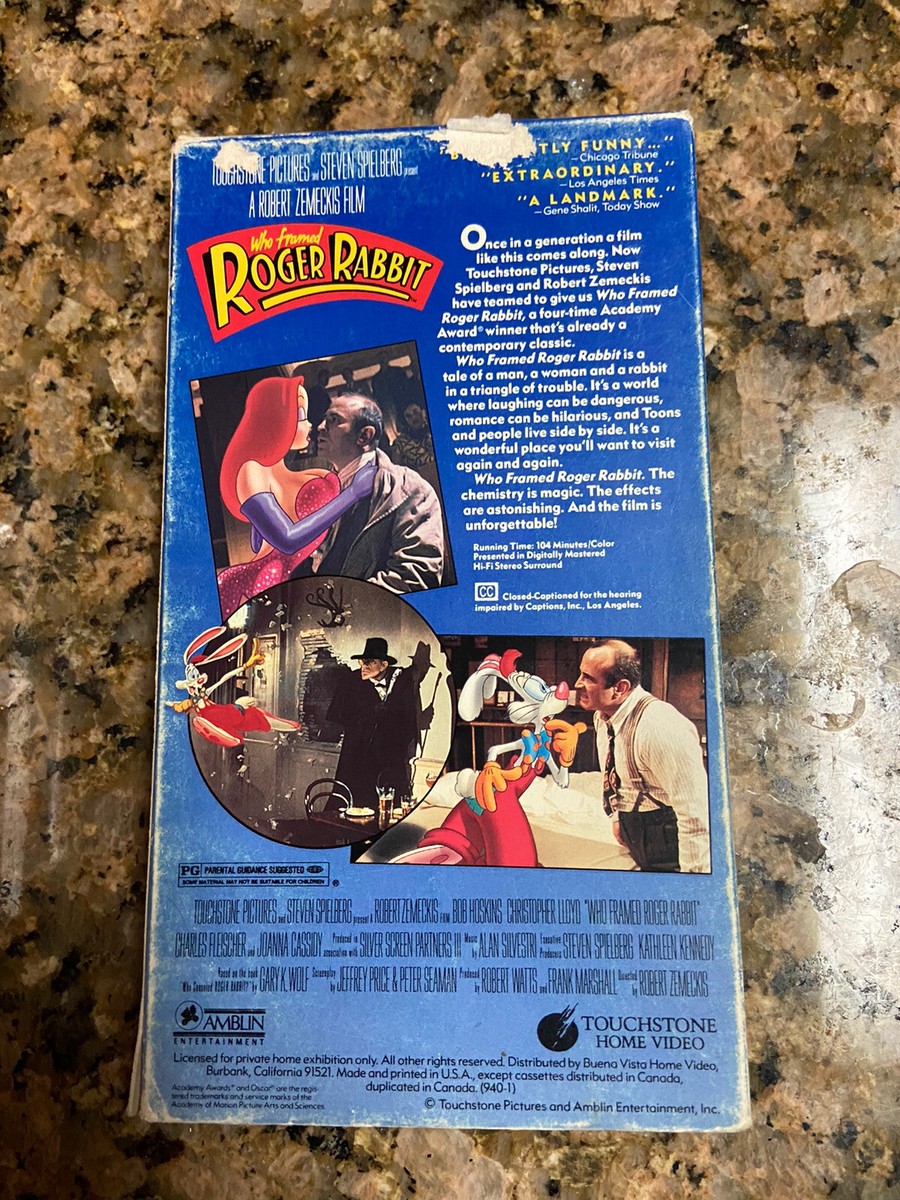 Who Framed Roger Rabbit Vhs Closing Theme - Infoupdate.org