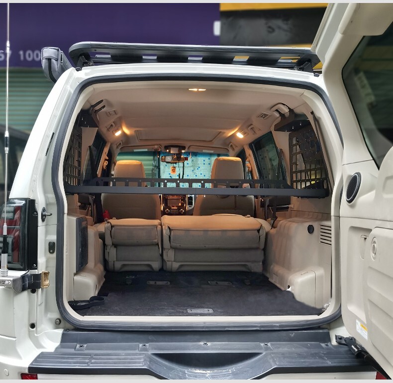 2007-2021 Mitsubishi Pajero V93 V95 V97 Storage Molle Panel Shelf Rear ...
