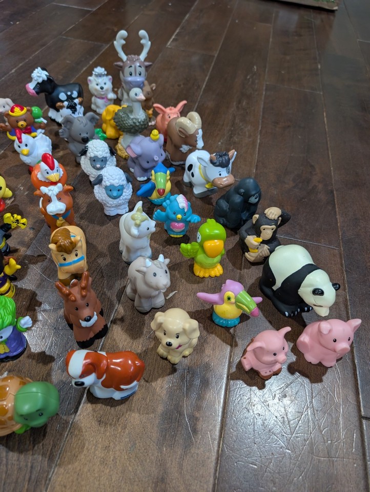Fisher Price Little People & Animals HUGE Lot of 115 Used NO DUPES | eBay