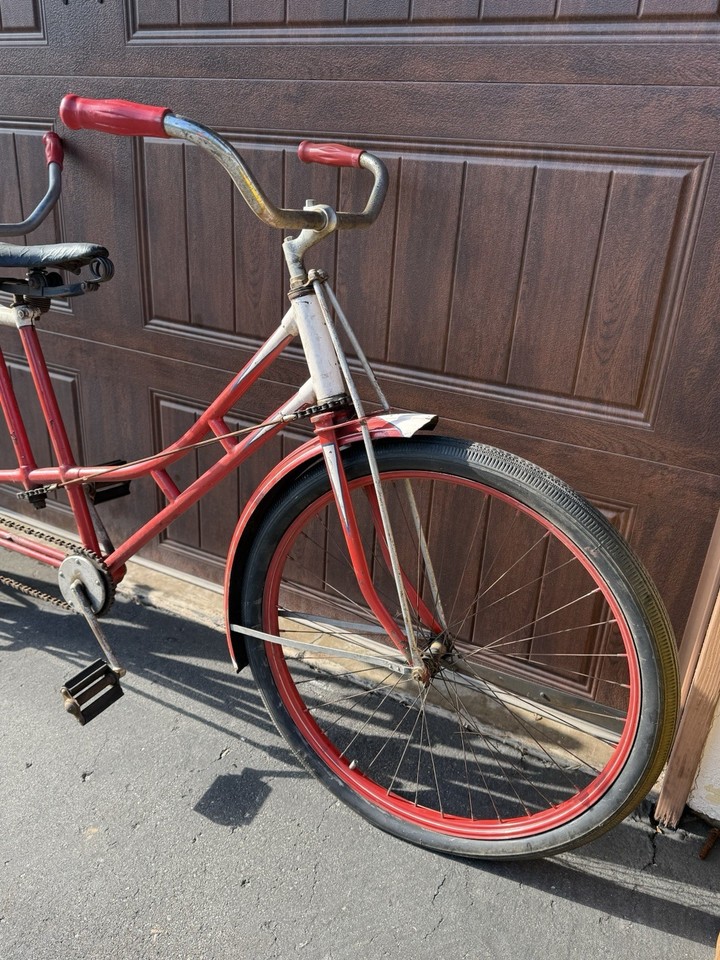 Colson Prewar Bicycle Tandem Rear Steer Beautiful Bike 1935 1936 ...