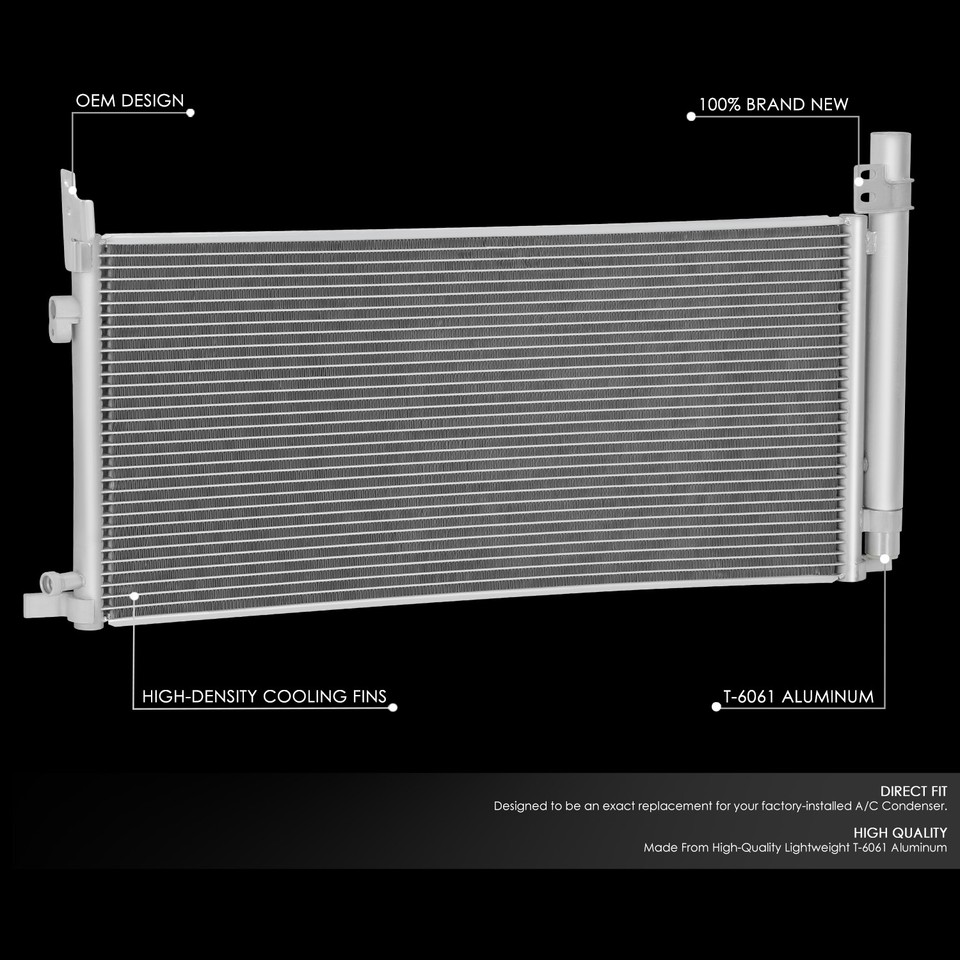 For 19-24 Toyota Rav4 Hybrid Venza OE Style Front Full Aluminum A/C ...