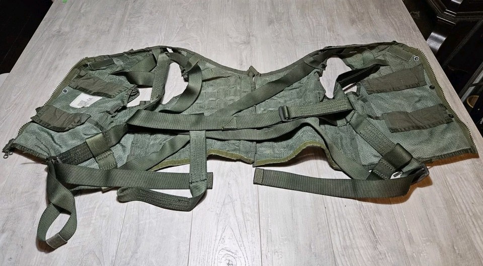 💥US Military CMU-33A/P22P-18V SURVIVAL VEST MOLLE Olive | eBay