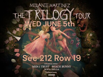 melanie martinez Trilogy Tour MSG | eBay