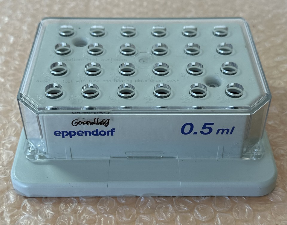 Eppendorf 5355-005.030 5355 Incubator Block 6x4 24 Slots 0.5mL || FAST ...