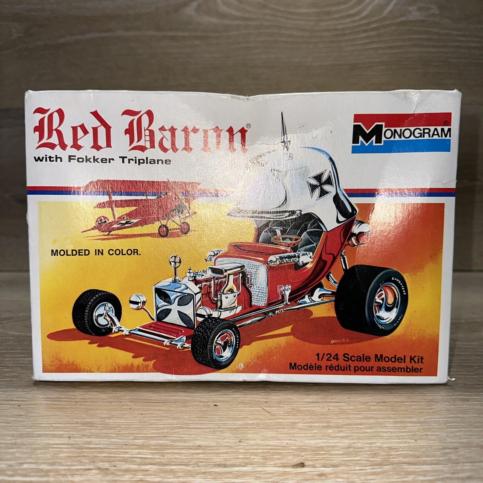 Monogram Red Baron With Fokker Triplane 1/24 Scale Model 6740 Open Box ...