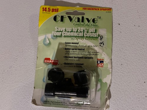 CHAPIN 6-8502 Constant Flow CF Valve 14.5 PSI - Backpack Sprayers -FREE ...