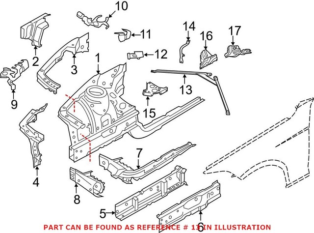 BMW 51617378711 Genuine OEM Strut Bar for sale online | eBay