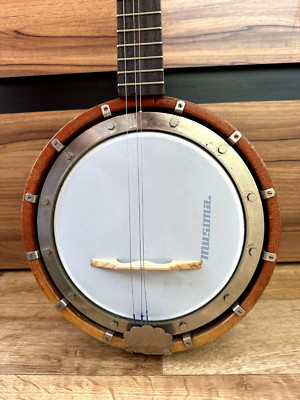 Musima Banjo Musical Instrument 4 String Germany Vintage | eBay
