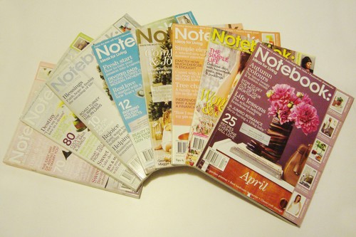 8 AUSTRALIA NOTEBOOK MAGAZINES:IDEAS FOR LIVING | eBay Australia