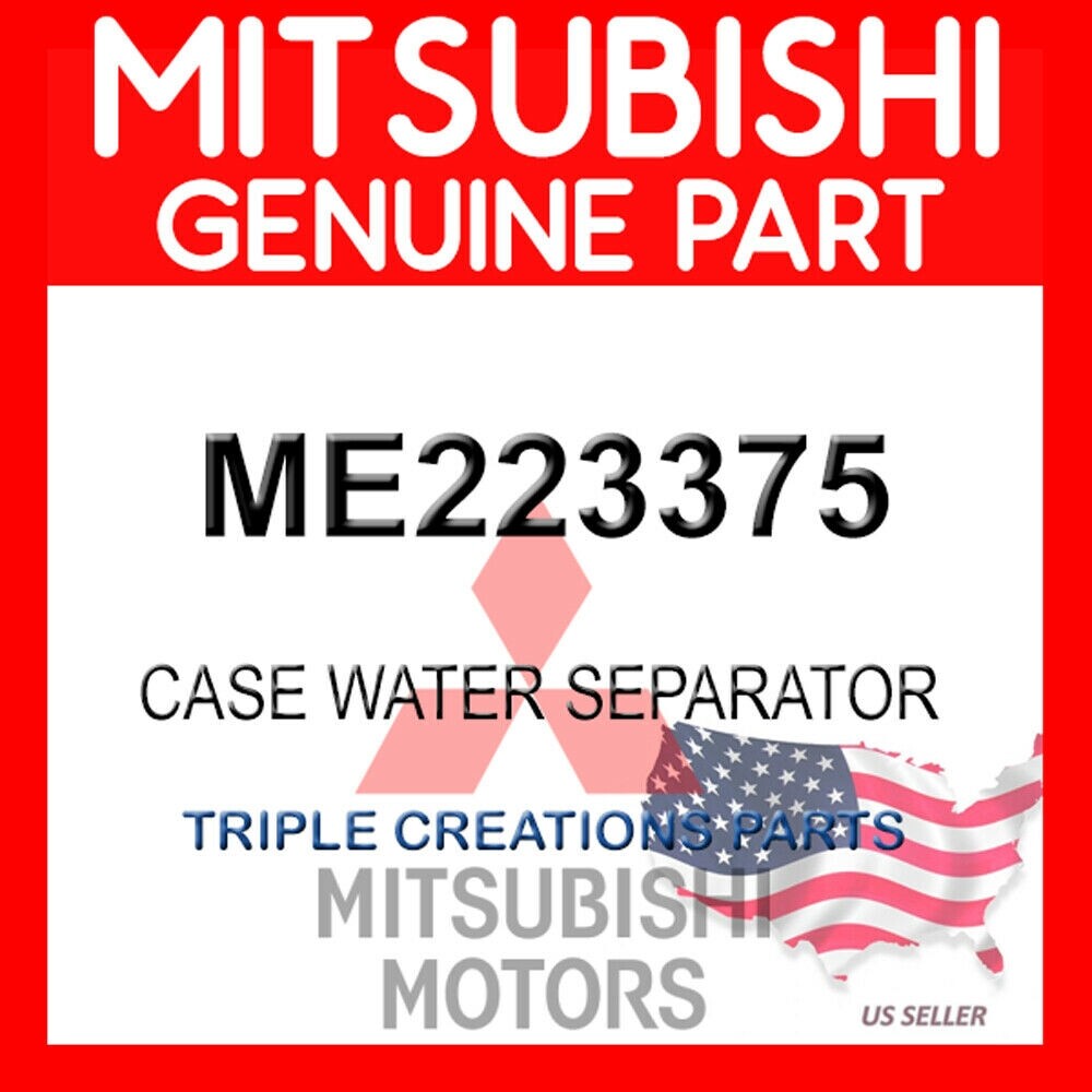 Genuine Mitsubishi ME223375 Case Water Separator OEM | eBay