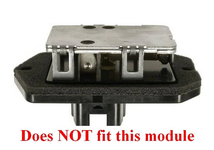 fits RAM Dodge Jeep Blower Motor Resistor Power Module Connector Plug ...