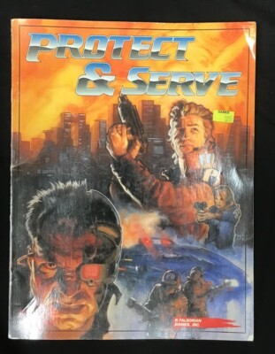 Cyberpunk RPG ~ Protect & Serve ~ The Law Enforcement Sourcebook ~ 1992 ...