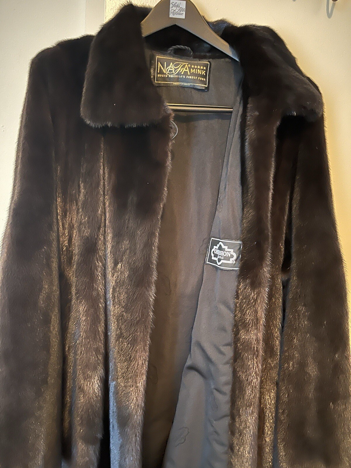 Canadian Black Mink Coat | eBay