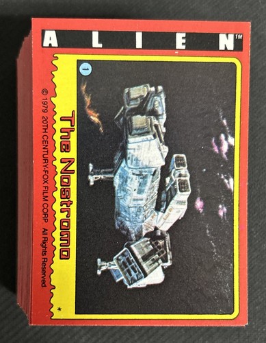 1979 Topps ALIEN 1st Movie Trading Card Complete Set of 84 NM-M | eBay