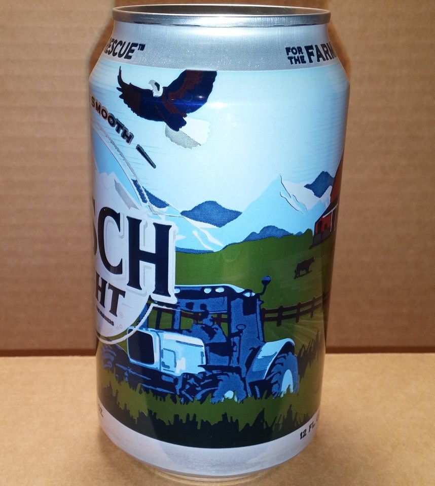 Farm Rescue 2025 Busch Light Can 12 oz beer can Anheuser-Busch Company ...
