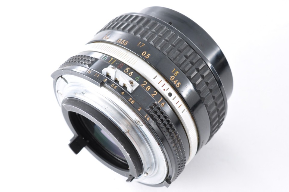 Nikon Ai NIKKOR 50mm f/1.4 Standard MF Lens F mount Japan [Near Mint ...