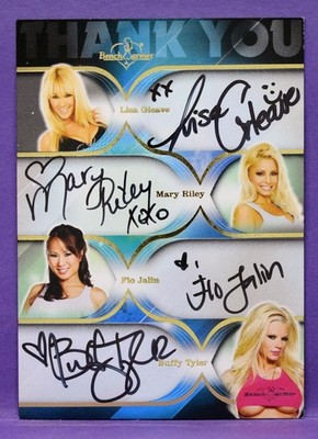 BenchWarmer 2009 Lisa Gleave, Mary Riley, Flo Jalin, Buffy Tyler Quad ...