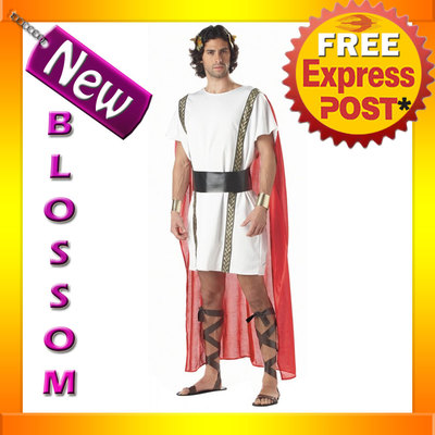 C819 Mark Anthony Costume Roman Military General Ancient Times Toga ...