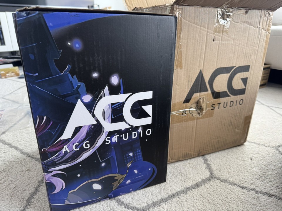 ACG Studio Genshin Impact Raiden Shogun Resin Statue 1/6 Scale Anime ...