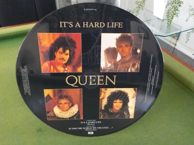 QUEEN IT’S A HARD LIFE LIMITED EDITION 12 INCH PICTURE DISC | eBay ...