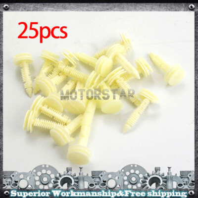 25Pcs Clip Fastener Trim Door Panel Retainers 10421018 For Chevrolet ...