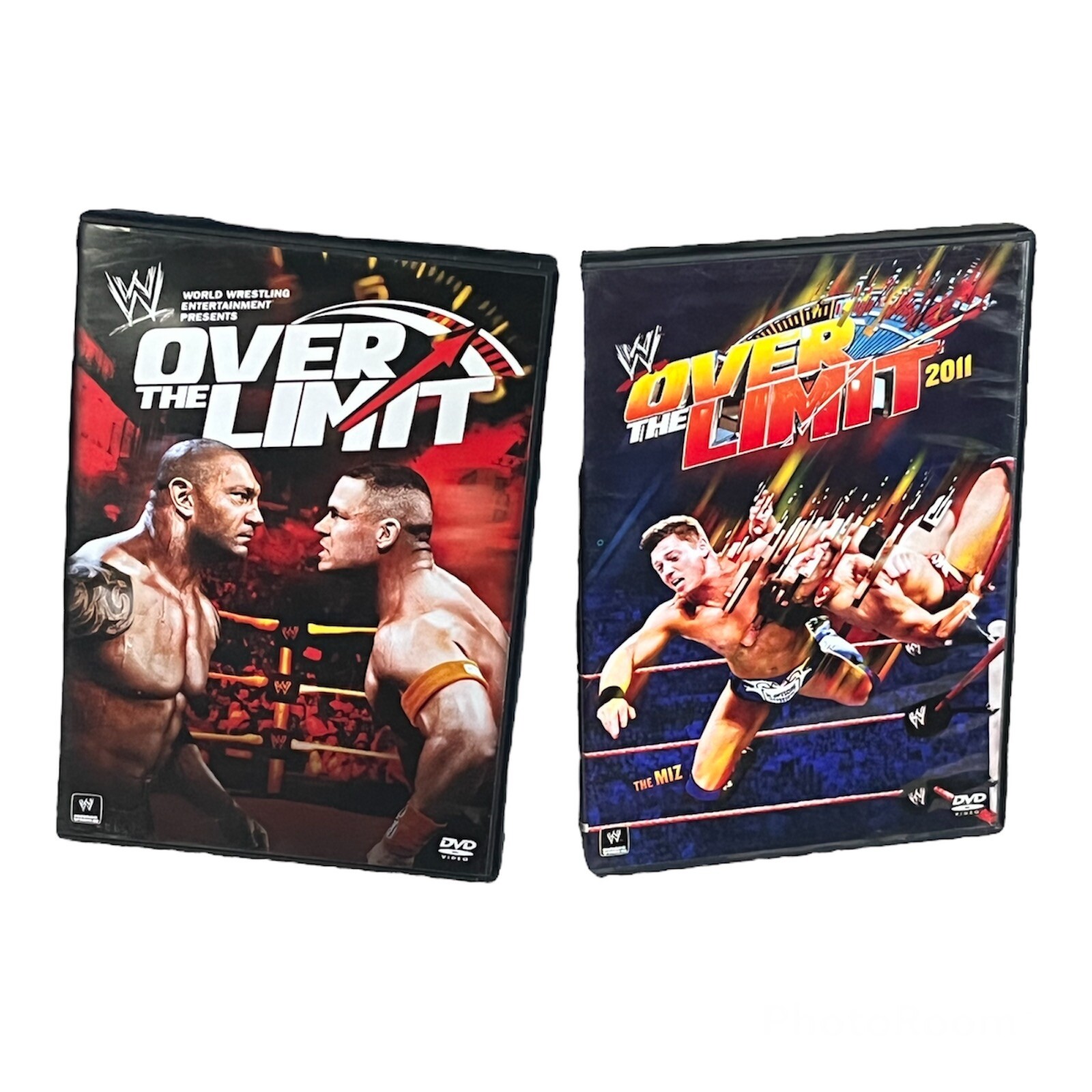 WWE: Over the Limit 2010 And 2011 (DVDs) Batista, Cena, Orton, Edge ...