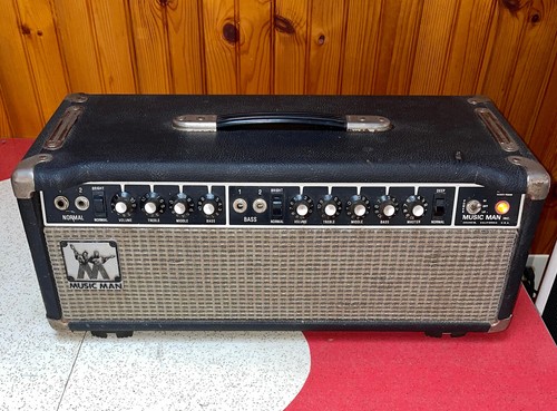 Vintage Music Man Sixty-Five 2-Channel 65-Watt Tube Guitar Amp Head Amplifier | eBay