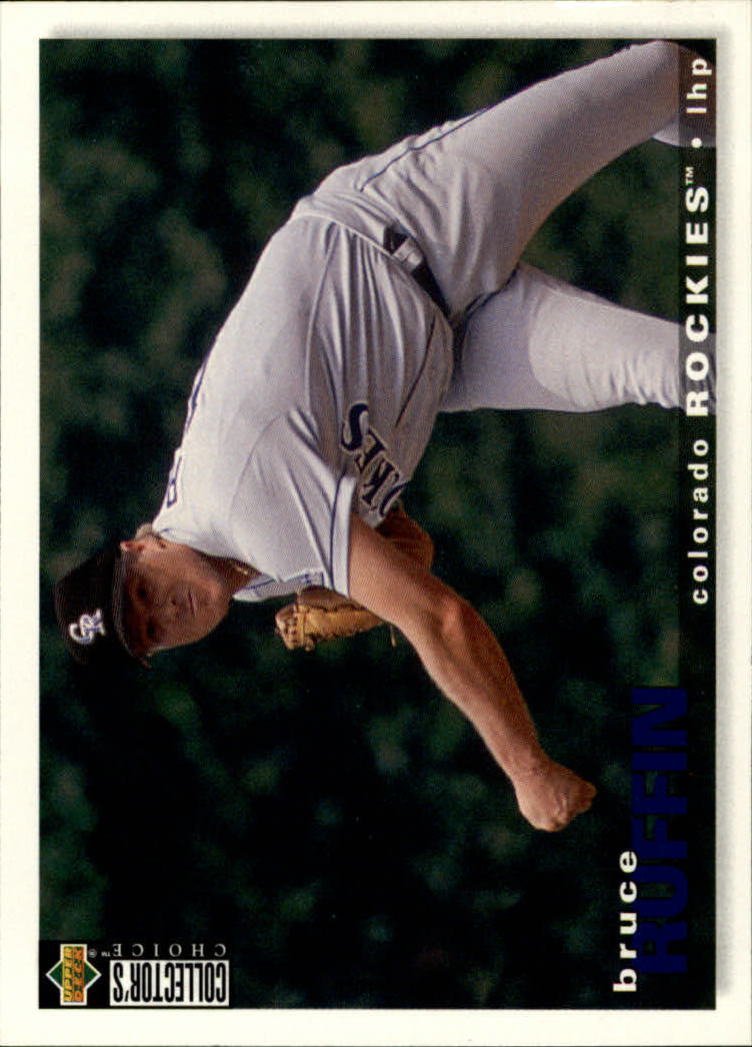 1995 Collector's Choice Baseball Card #451 Bruce Ruffin | eBay
