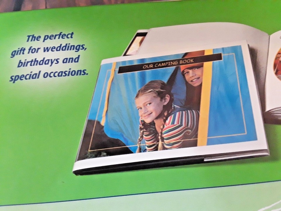 Epson StoryTeller PHOTO BOOK Creator Kit, 8"x 10" Books Scrapbook -NEW ...