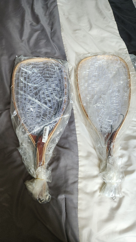 New Fly Fishing Landing Net Soft Rubber Mesh Trout Net Catch and ...