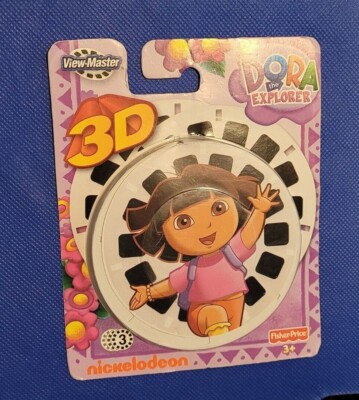 Sealed Dora's the Explorer Nickelodeon TV Show view-master 3 Reels Pack ...